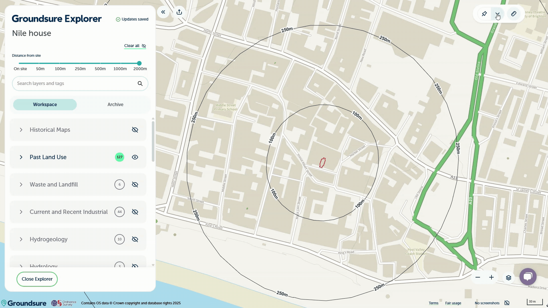 Groundsure Explorer - Interpret
