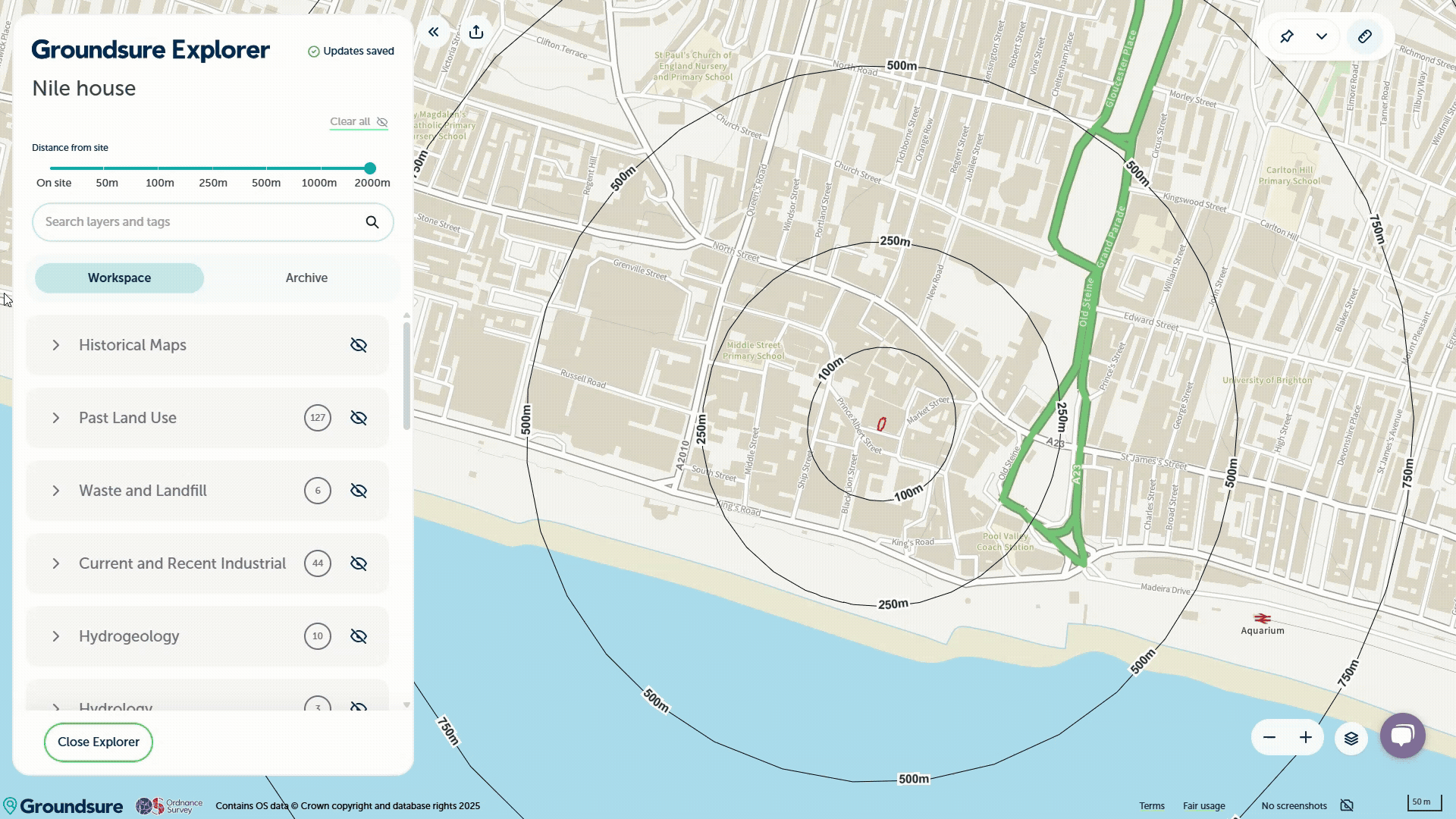 Groundsure Explorer - Interpret