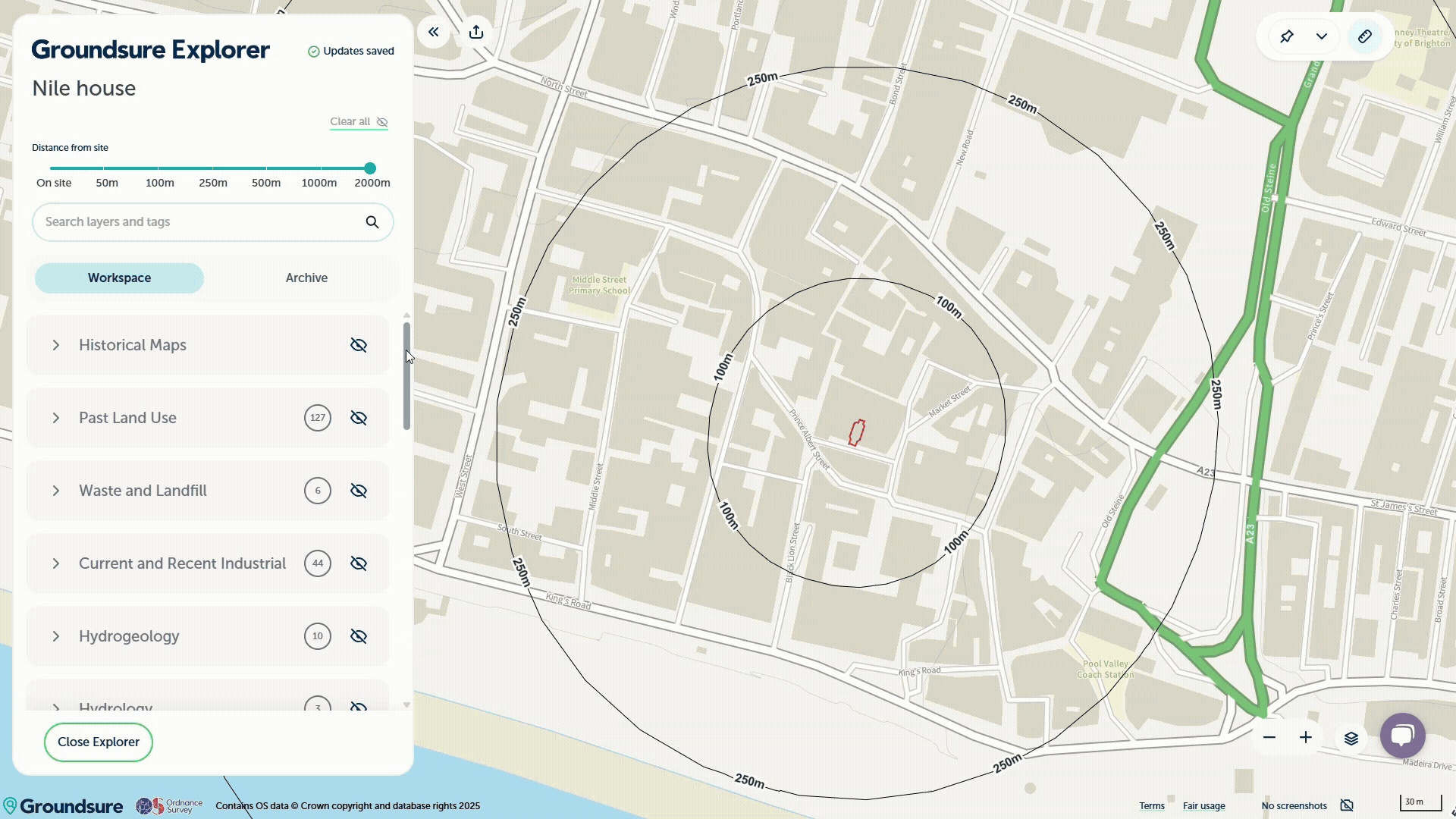 Groundsure Explorer - Access