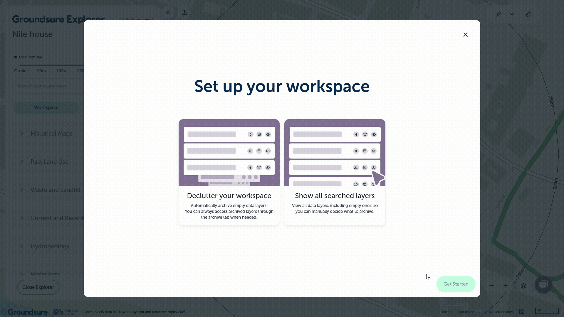 Groundsure Explorer - Access